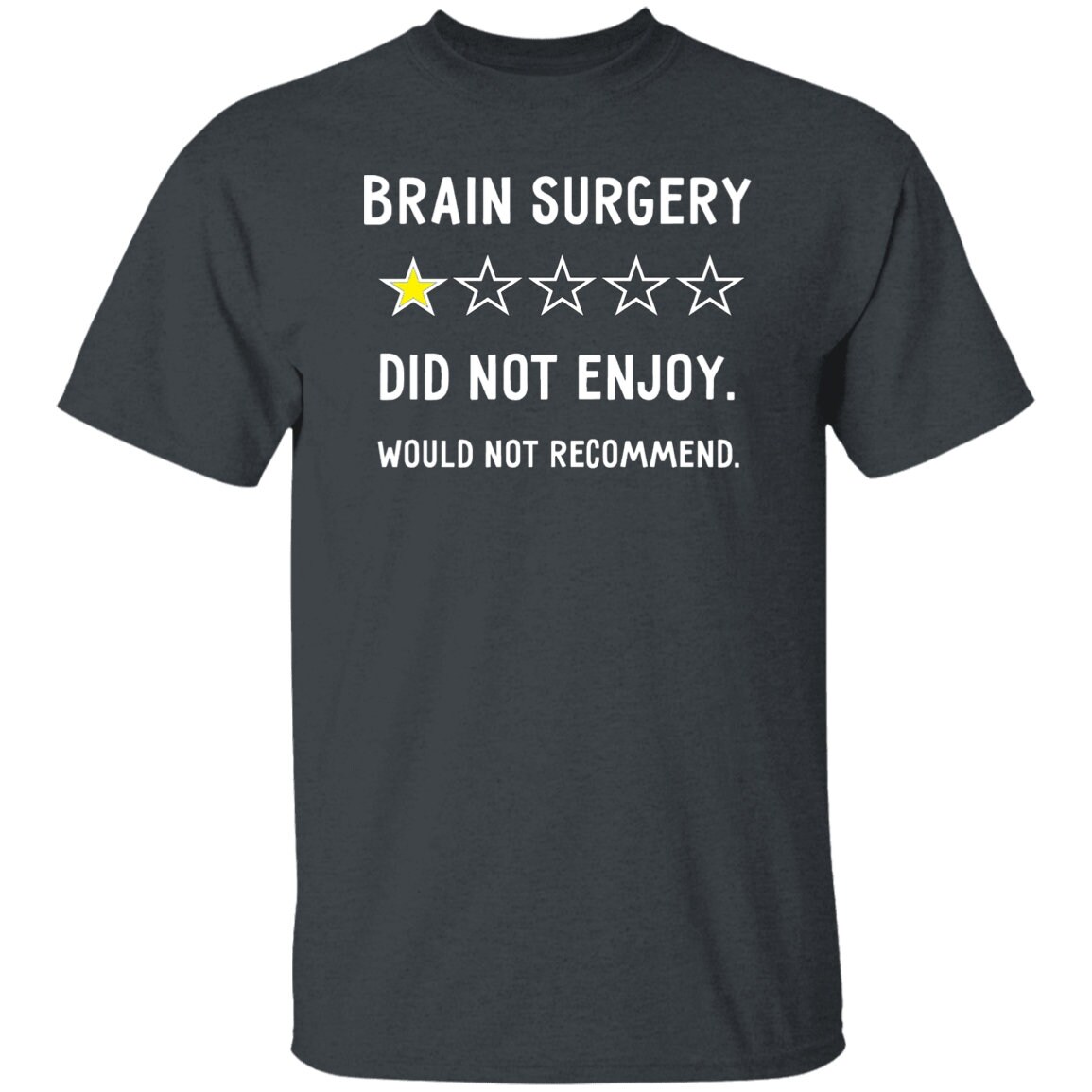 Brain Surgery Gift T-shirt - Funny Brain Operation Survivor Joke - 1 ...