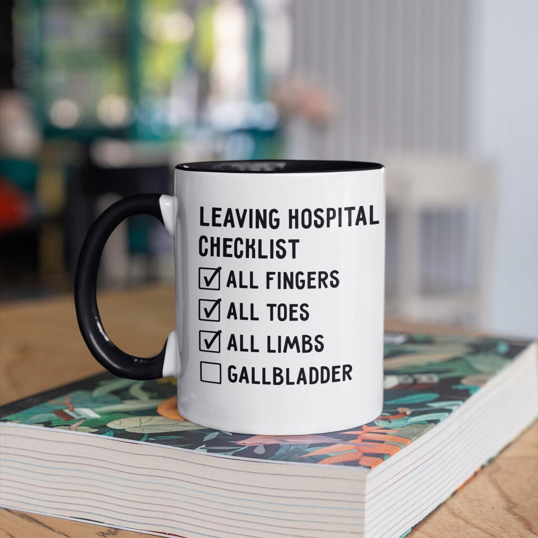 Gallbladder Surgery Gift Mug - Funny Cholecystectomy Operation Joke ...