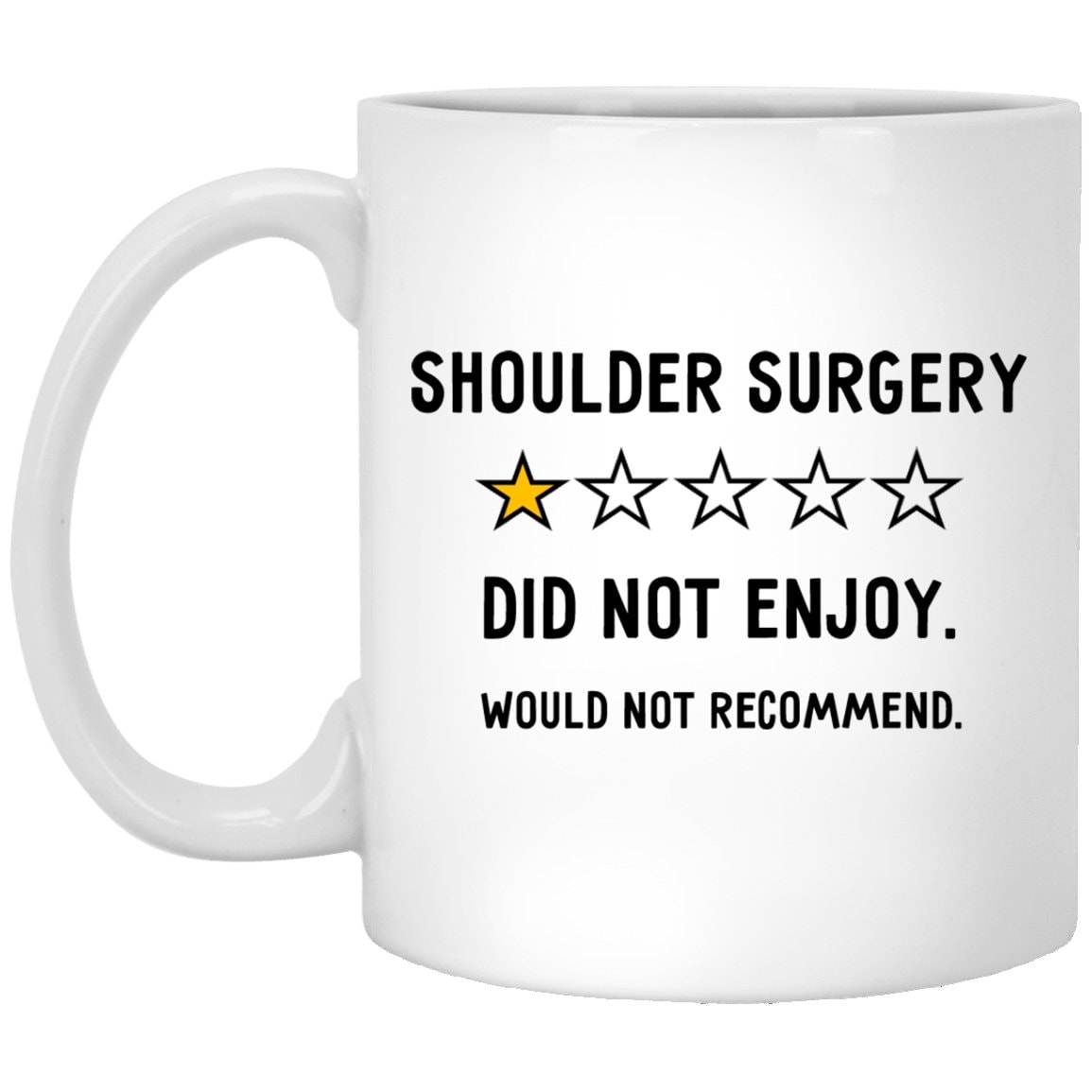 Shoulder Surgery Funny Mug - Speedy Recovery Gift - Get Well Soon - Etsy