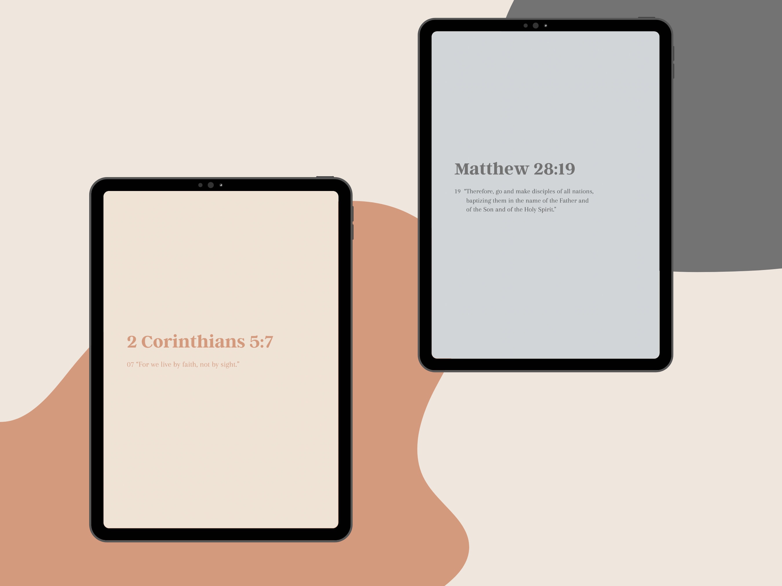 10 Minimalist Bible Verse Wallpaper for iPad L Empowerment and - Etsy