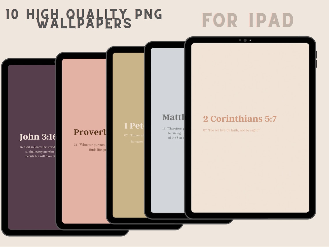 10 Minimalist Bible Verse Wallpaper for iPad L Empowerment and ...
