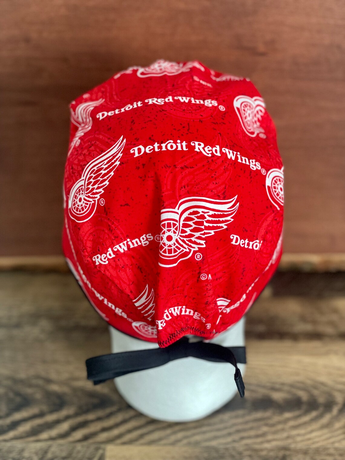 Detroit Hockey Team Distressed Logo Scrub Hat - Etsy