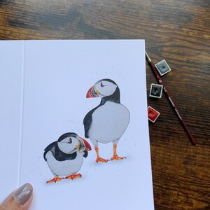 Puffins, Puffins Cards, Puffin Greeting Cards, Nordic Birds, Note Cards ...