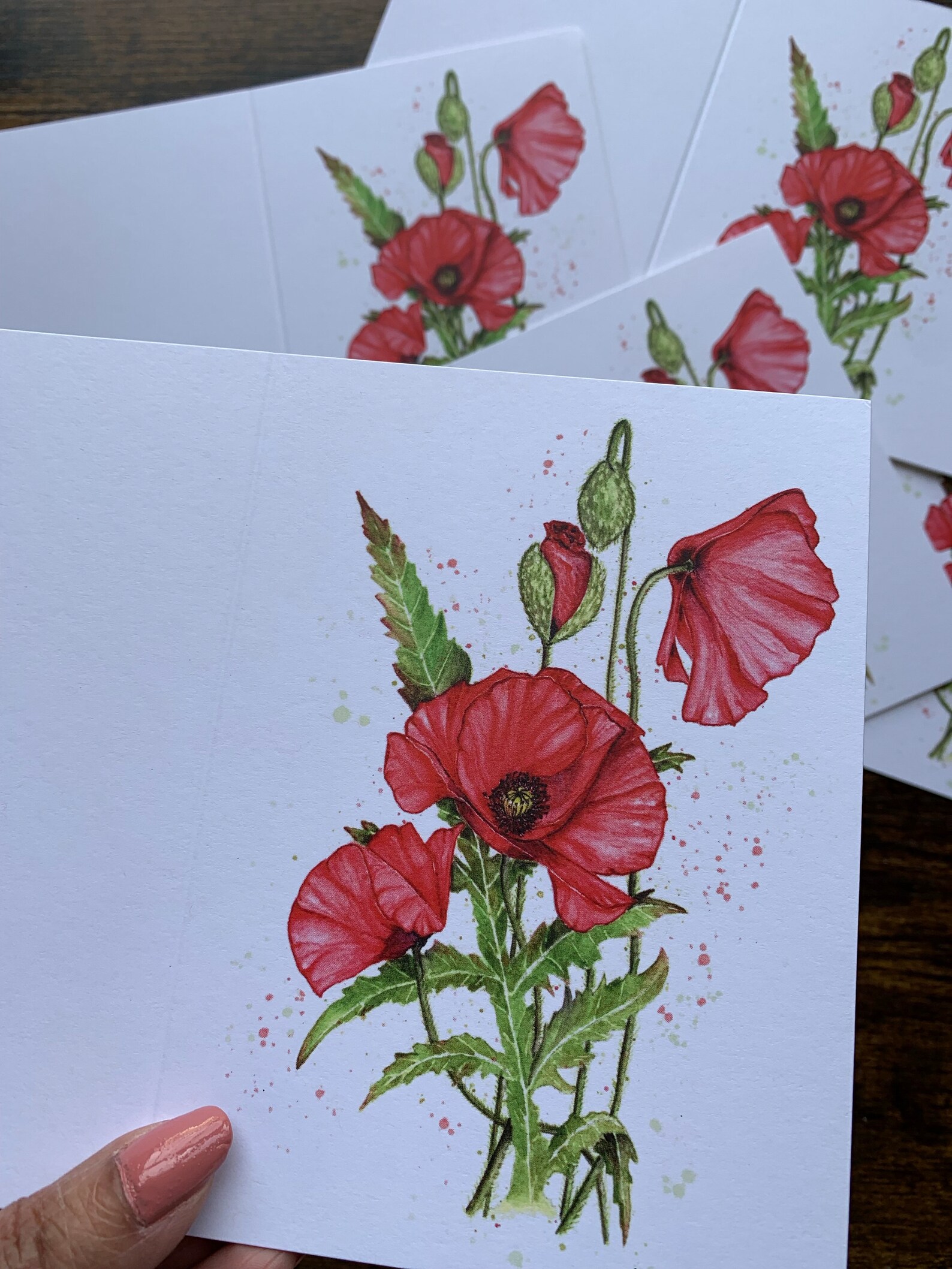 Poppy Greeting Cards, Poppy Cards, Greeting Cards, Sympathy Cards ...