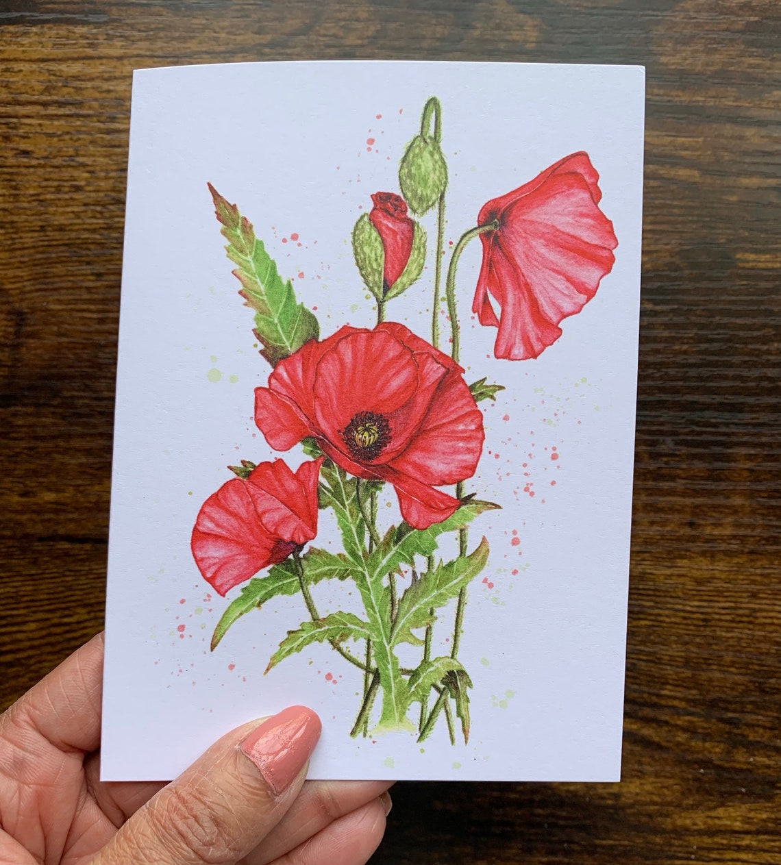 Poppy Greeting Cards, Poppy Cards, Greeting Cards, Sympathy Cards ...