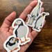 Puffins, Penguins, Puffin Sticker, Penguin Stickers, Vinyl Stickers ...