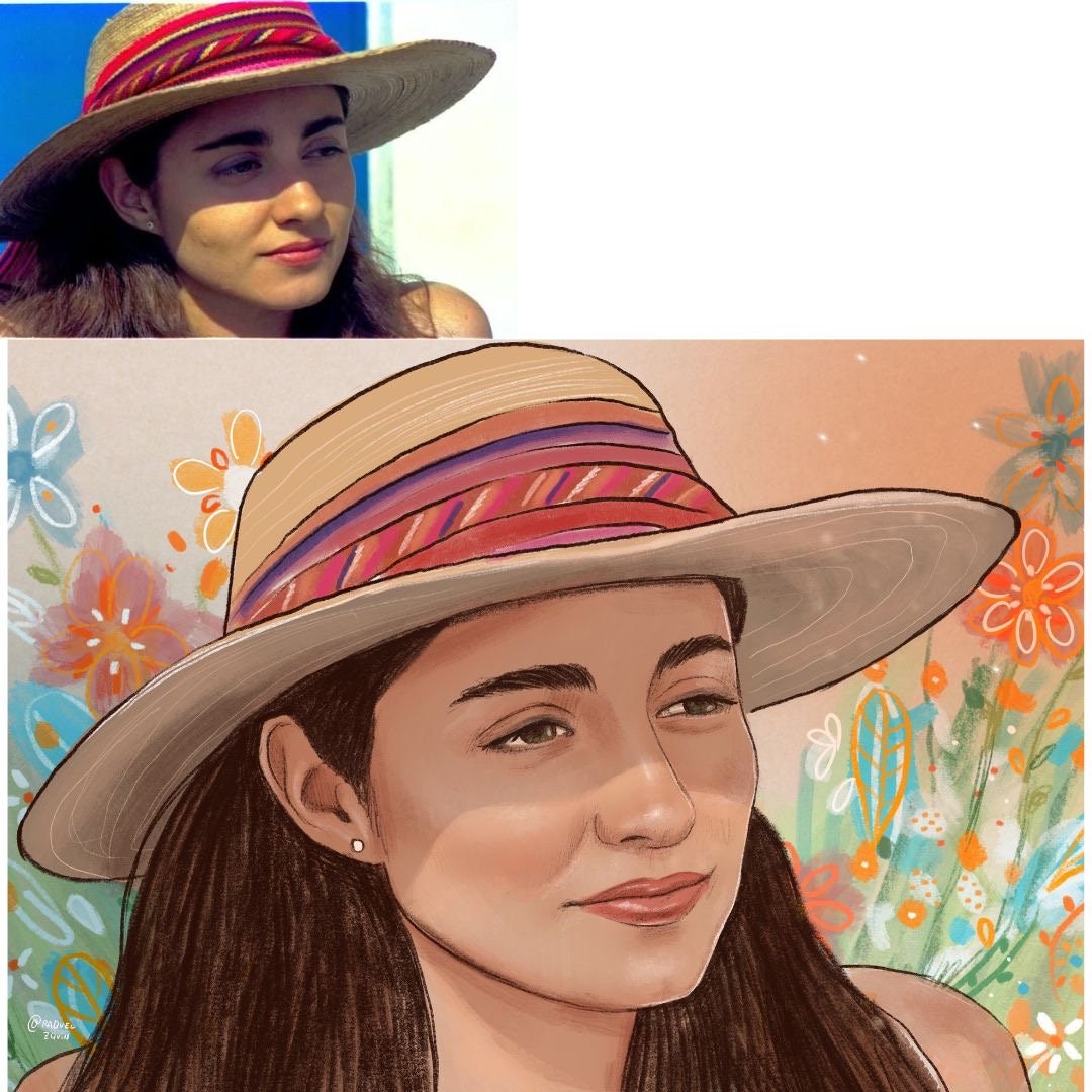 Personalized Illustrations, Personalized Gifts, Original Couples Gifts ...