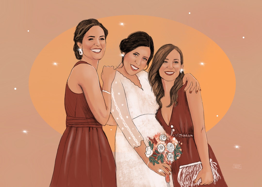 Personalized Illustrations, Personalized Gifts, Original Couples Gifts ...