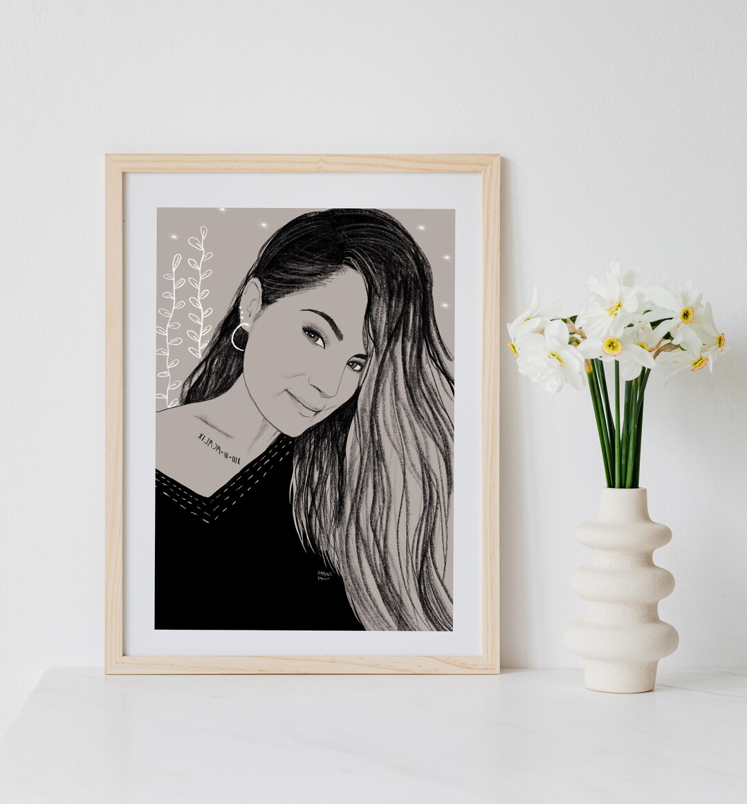 Digital Portrait, Personalized Illustrations, Personalized Gift ...