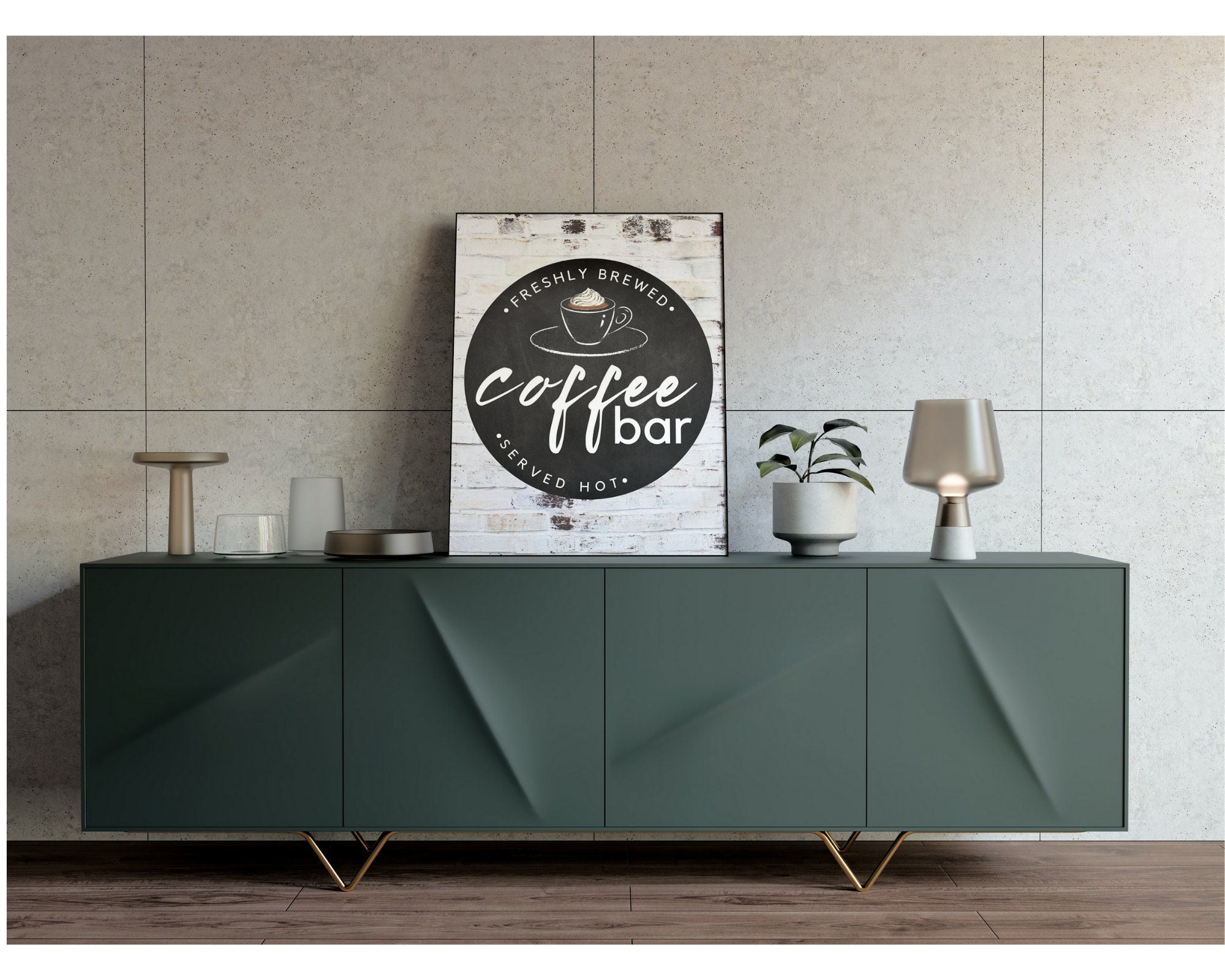 Coffee Bar Printable Party Kit, Instant Download, Coffee Bar Sign ...