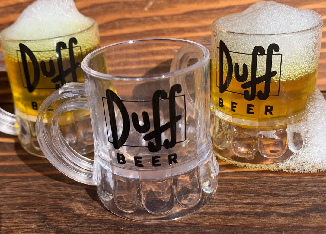 Simpson Duff Beer Shot Glass / Mug / Mini Mug / Homer / - Etsy
