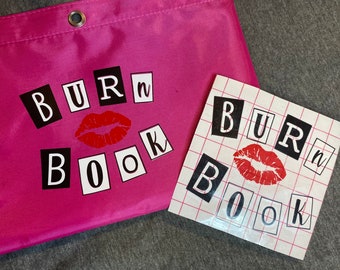 Burn Book Sticker - Etsy