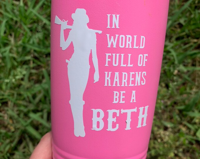 Beth Dutton Decal / Yellowstone Sticker Decal/ Window Decal / Sticker ...