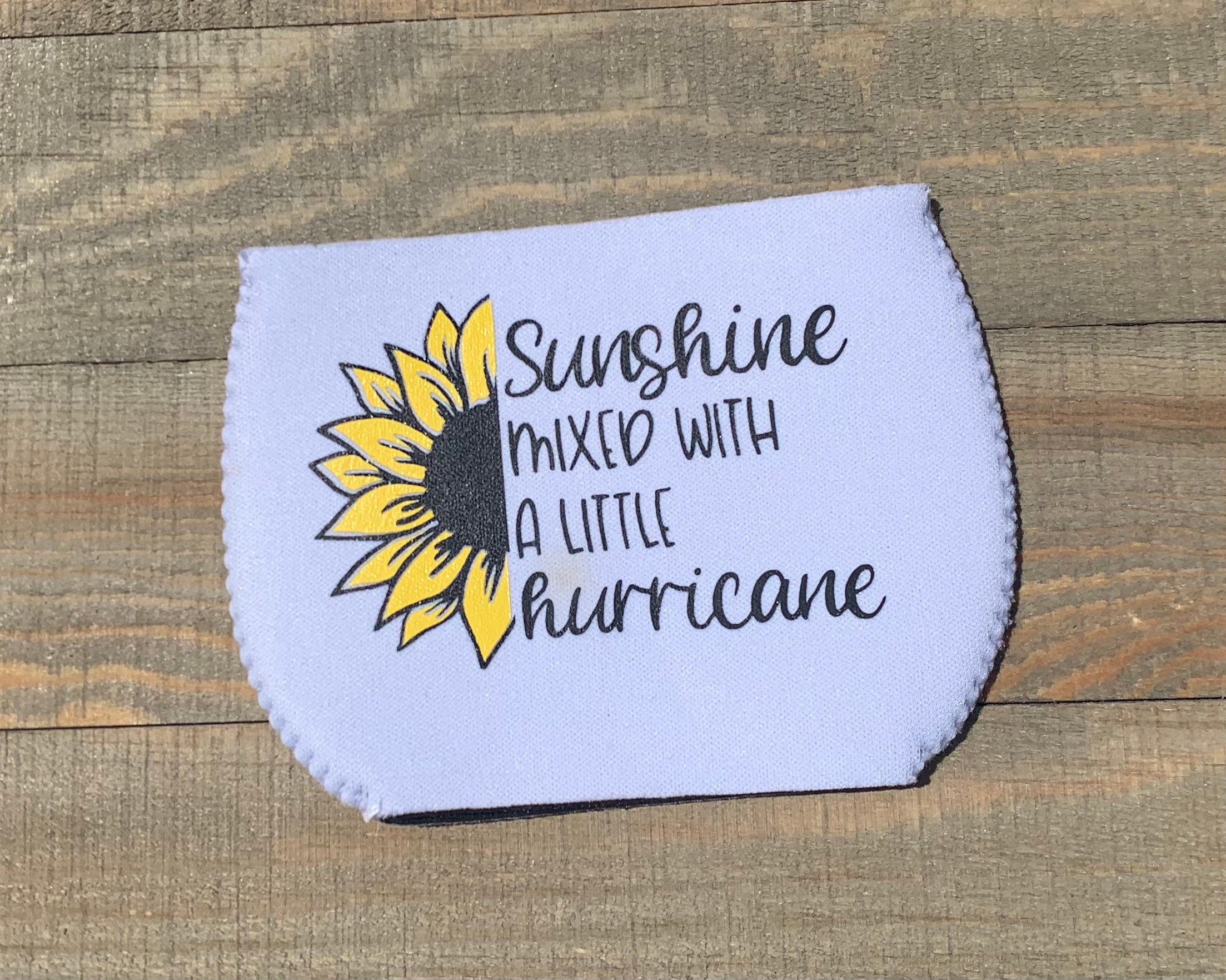 Sunflower Wine Glass Sleeve Wine Cozie Wine Ts Sunshine Etsy
