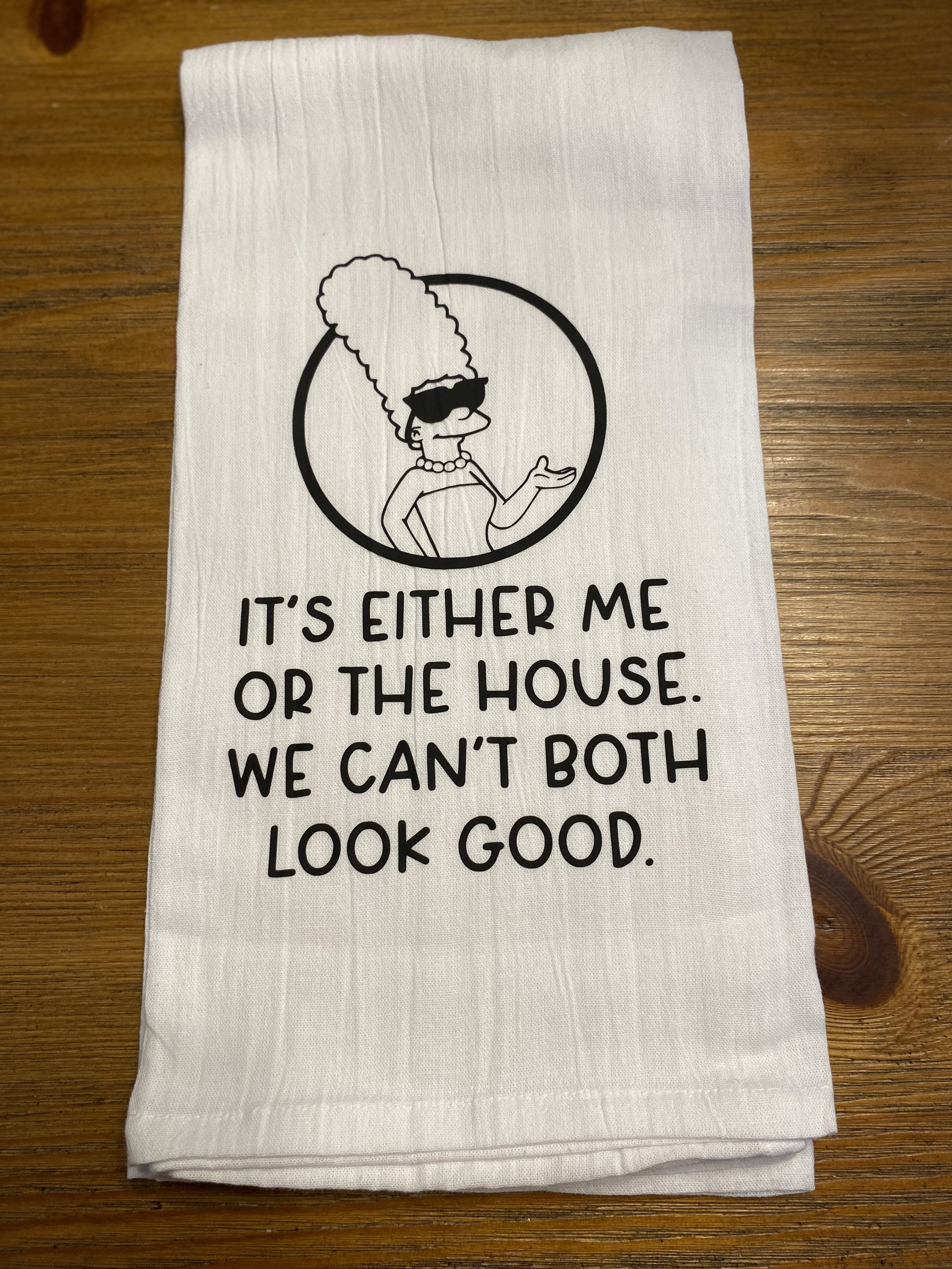 Simpson Kitchen Towel / Marge Simpson / Kitchen Decor / Sassy - Etsy
