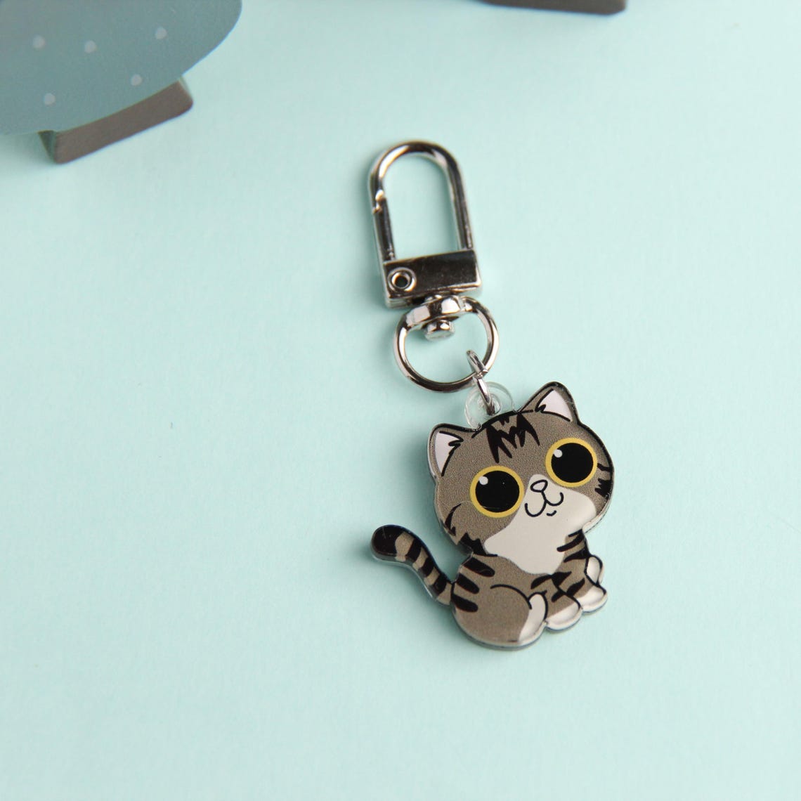 3cm Mini Cats Acrylic Keychain - Cute Cat Breed Collectible - Etsy