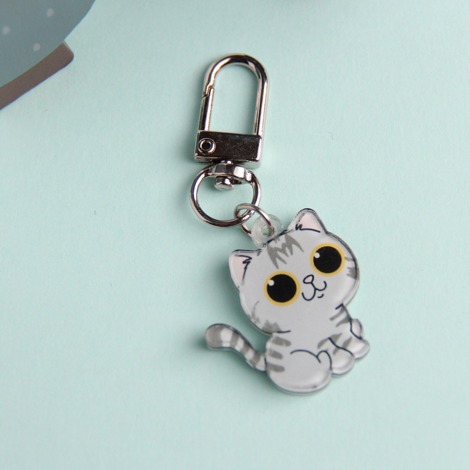 3cm Mini Cats Acrylic Keychain - Cute Cat Breed Collectible - Etsy
