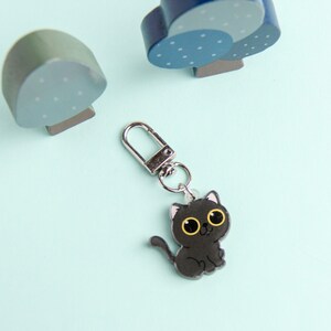 3cm Mini Cats Acrylic Keychain - Cute Cat Breed Collectible - Etsy