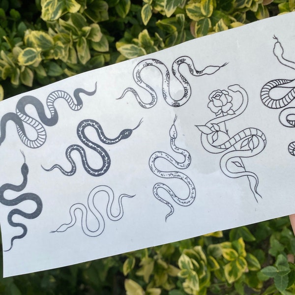Snake Skin Sticker Stencil - Etsy