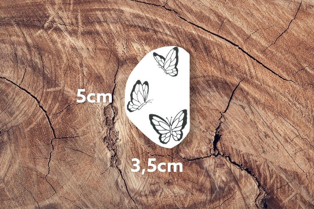 Butterfly Temporary Tattoo set of 2 / Small Butterflies - Etsy