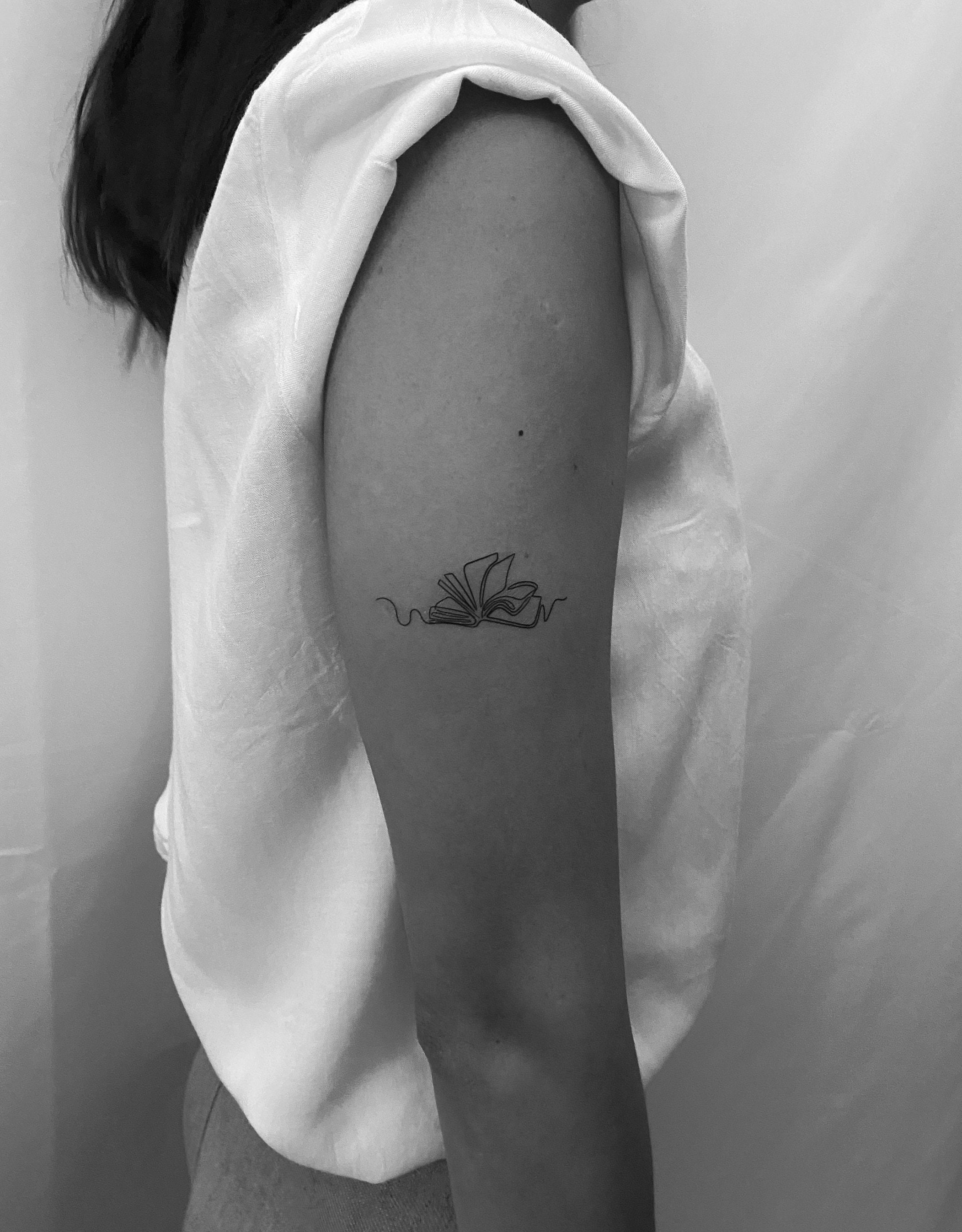 Bookworm Tattoo Designs