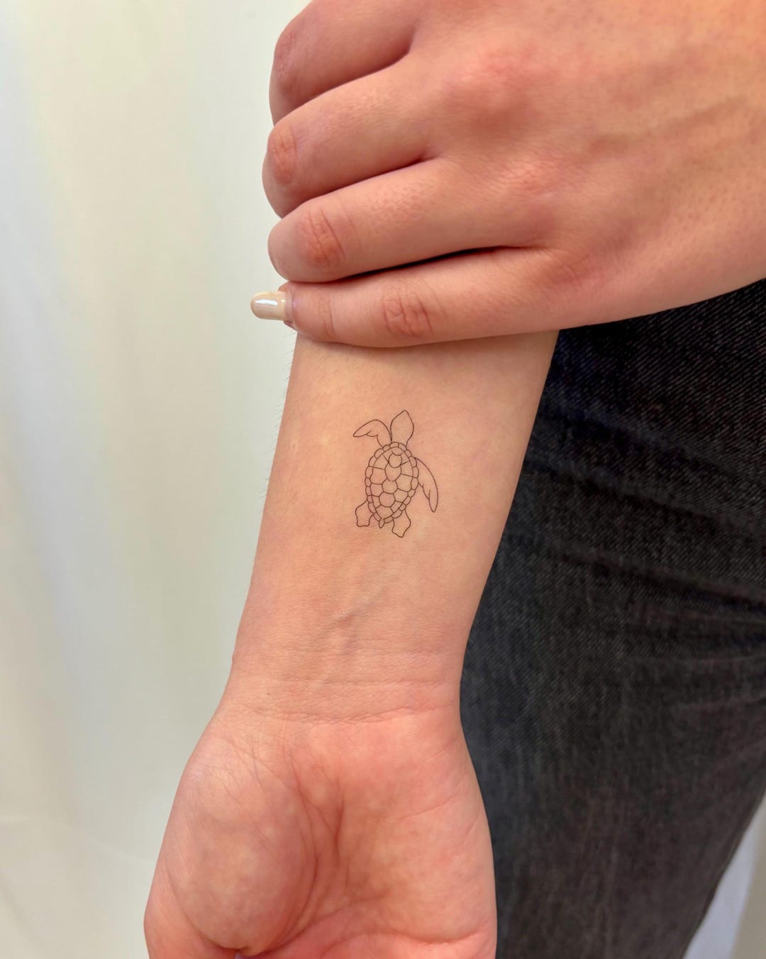 Sea Turtle Temporary Tattoo (set of 3) / Small Turtle Fake Tattoo ...