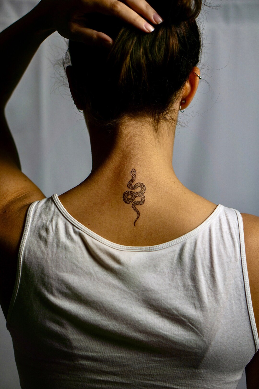 Snake Temporary Tattoo (set of 2) / Snake Tattoo - Etsy