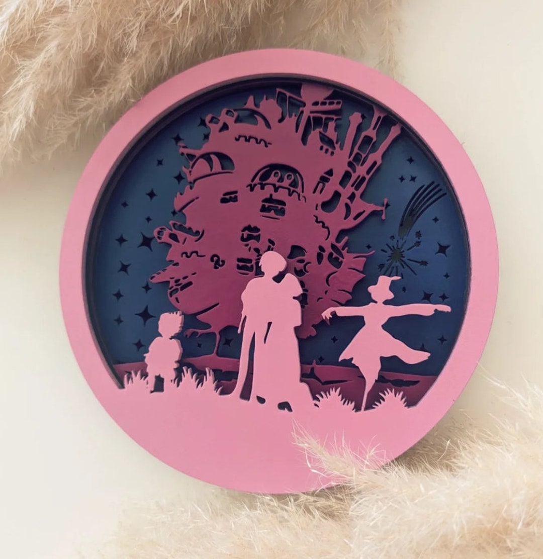 Howl's Moving Castle Night Light - Etsy