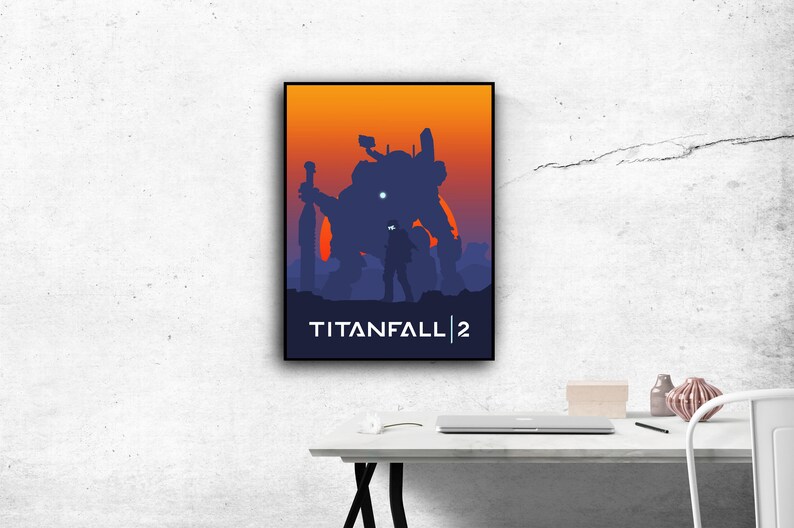 Titanfall 2 Poster | Minimalist I Printable - Etsy