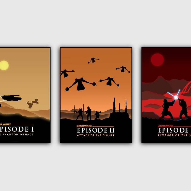 Starwars Episode 3 Poster - Etsy