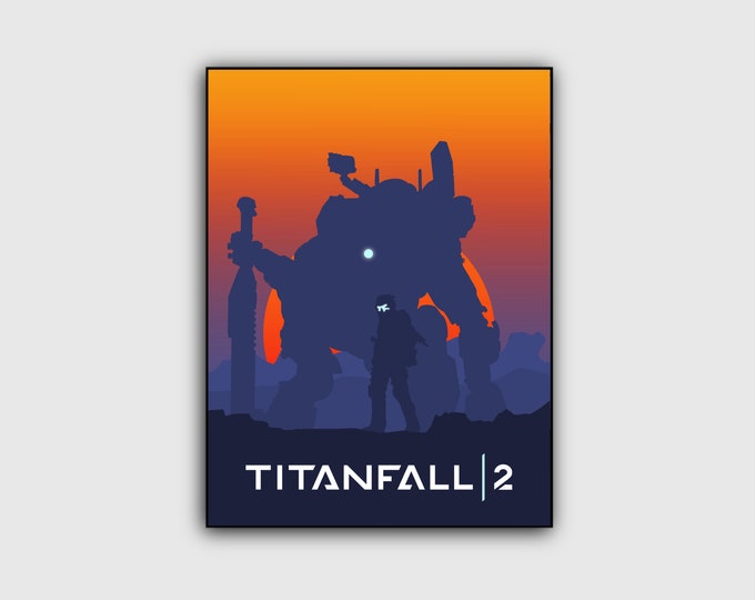 TITANFALL Inspired - Ronin Art Print Poster - Etsy Canada