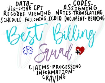 Billing Squad Svg - Etsy