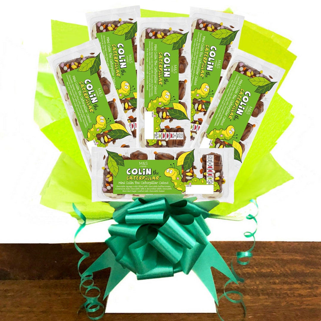 Mini Colin the Caterpillar Cakes Chocolate Bouquet - Etsy UK