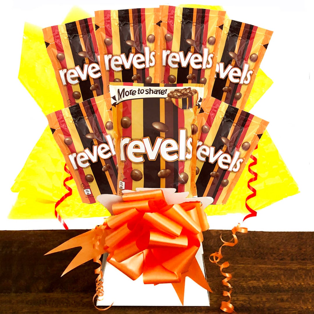 Revels Chocolate Bouquet - Etsy UK