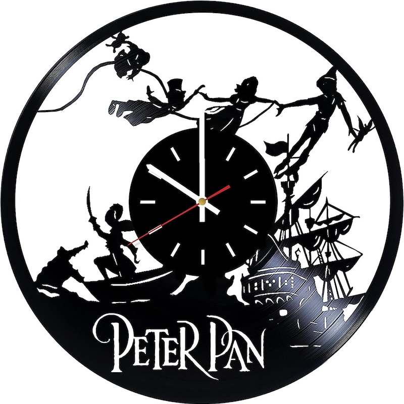 Peter Pan Clock - Etsy