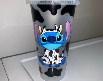 Stitch Cow Cup - Etsy