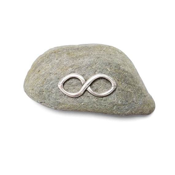 Infinity Silver Connector Infinite Connector to Make | Etsy