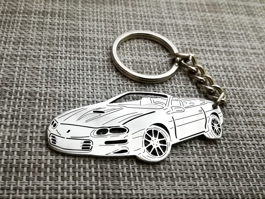 Camaro Ss Convertible 2000 Custom Keychain Personalized - Etsy