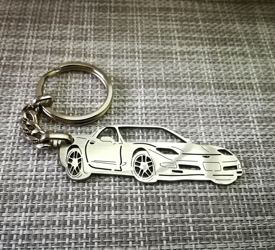 Corvette C5 Custom Keychain Personalized Keyring Stainless - Etsy