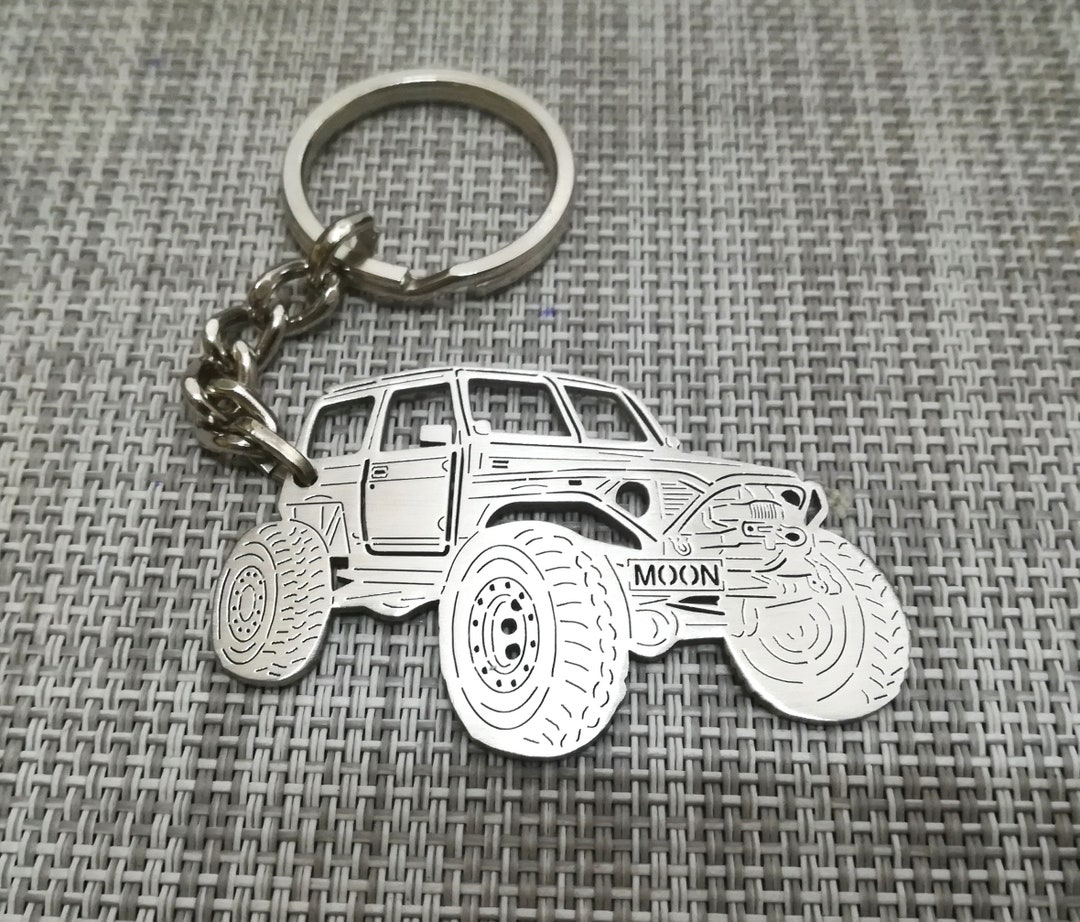 1987 Samari Custom Keychain, Personalized Keyring, Stainless Steel ...