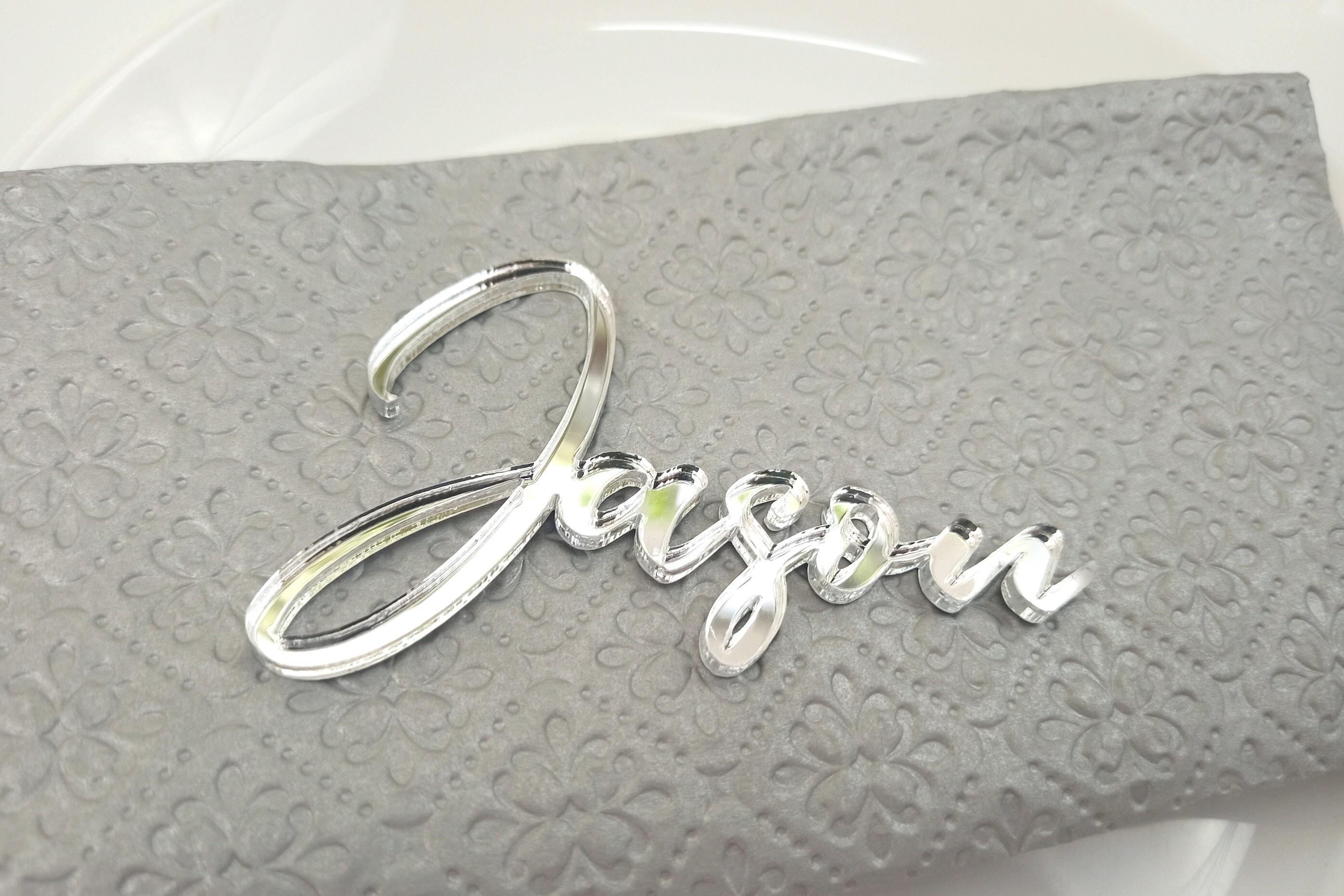 Wedding Place Cards Laser Cut Names Place Cards for Wedding Table Laser ...