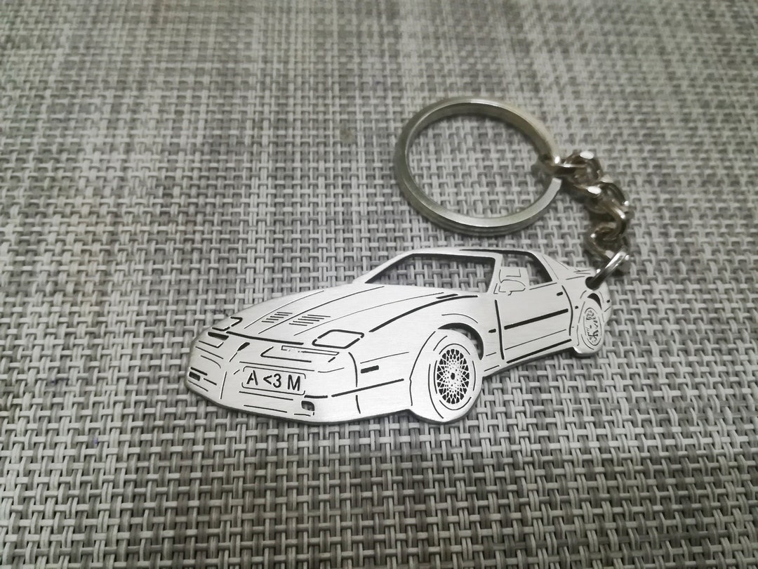 Trans Am GTA 1989 Custom Keychain, Personalized Keyring, Stainless ...