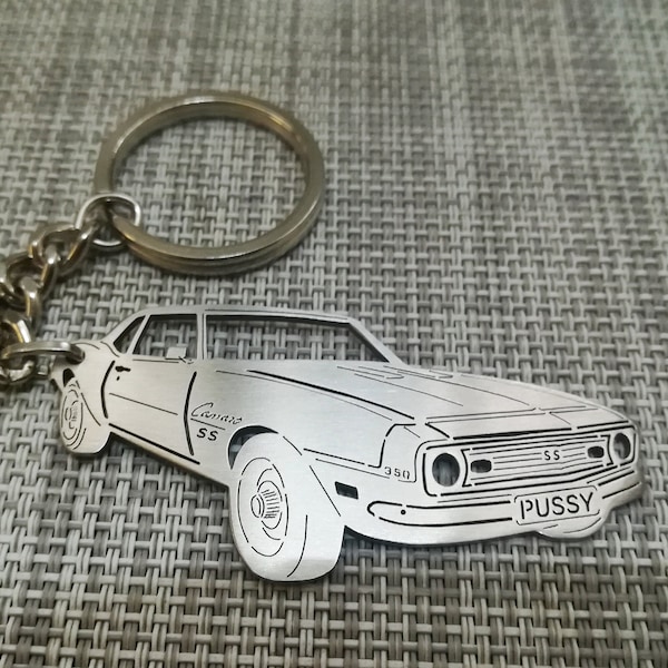 1968 Camaro Keychain - Etsy