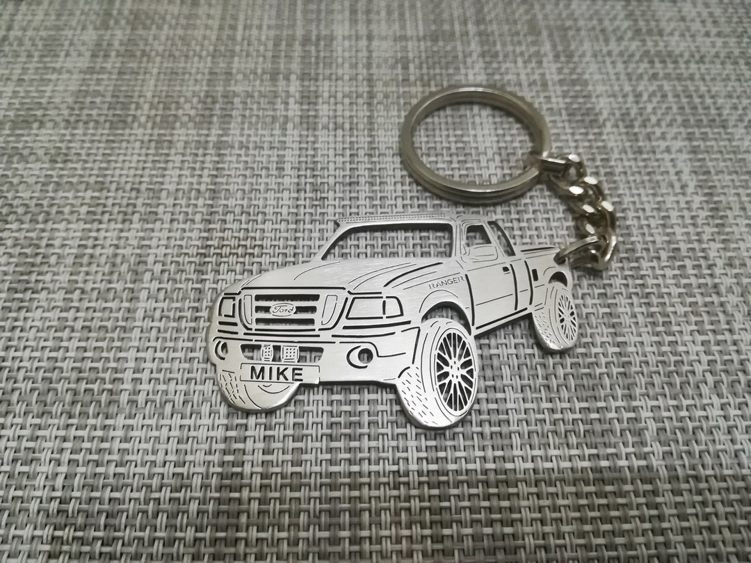 Ranger 2011 Custom Keychain, Personalized Keyring, Stainless Steel ...