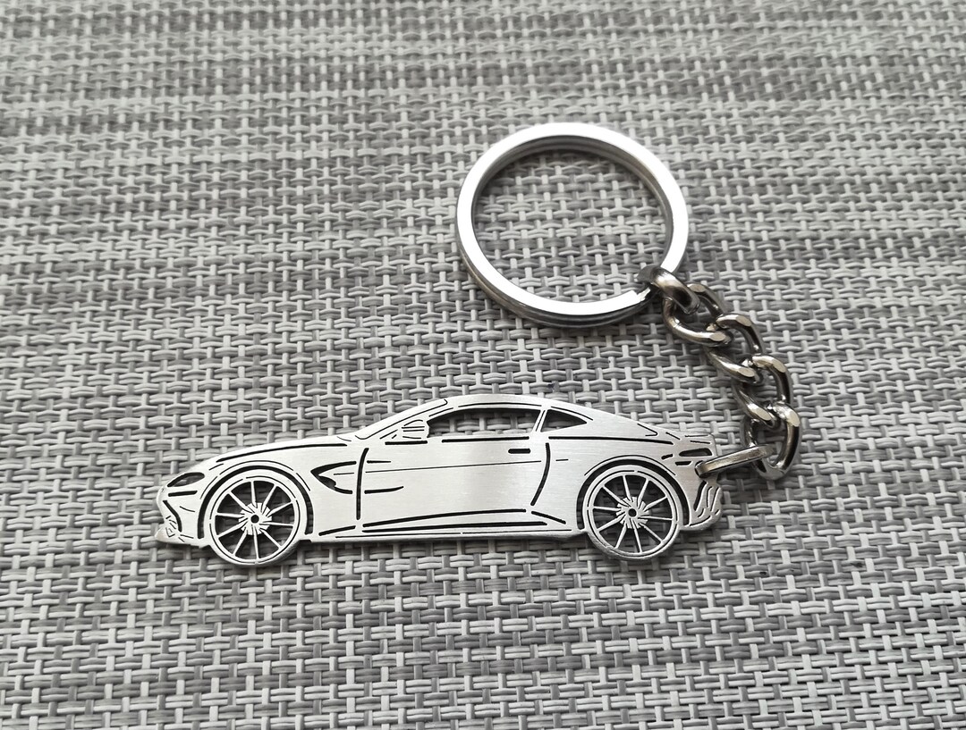 V8 Vantage Custom Keychain Personalized Keyring Stainless - Etsy
