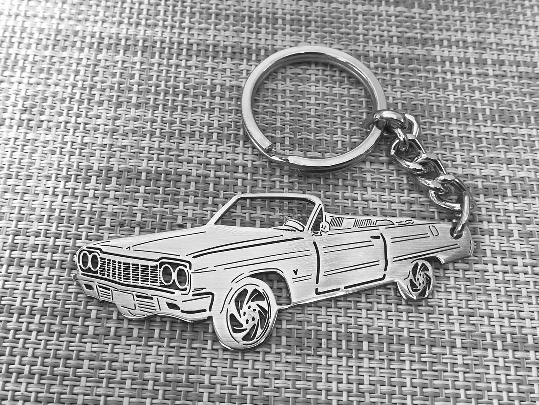 Impala Ss 1964 Custom Keychain Personalized Keyring - Etsy