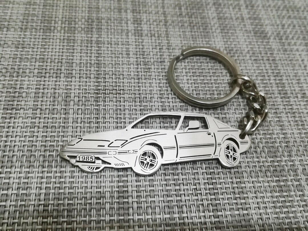 RX7 1985 Custom Keychain Personalized Keyring Stainless - Etsy