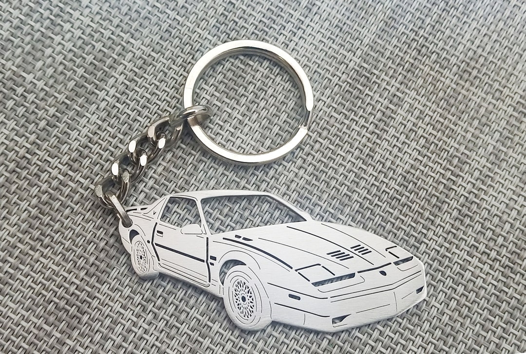 1988 Trans Am Gta Notchback Custom Keychain, Personalized Keyring ...