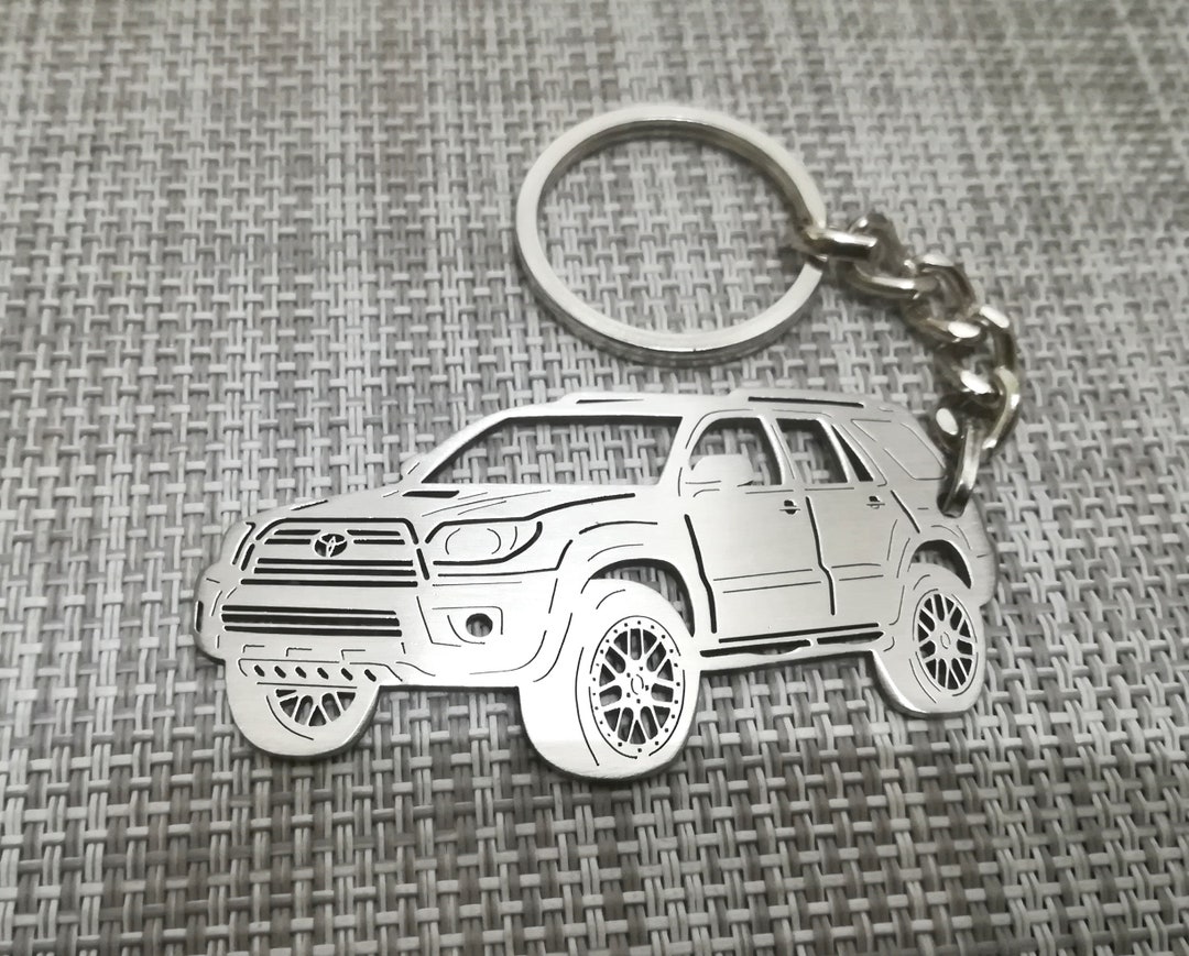 4runner 2006 Custom Keychain, Personalized Keyring, Stainless Steel ...