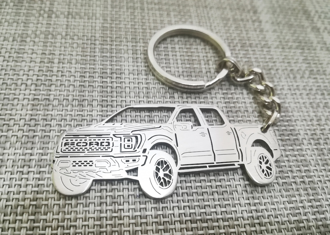 Raptor 2022 Custom Keychain, Personalized Keyring, Stainless Steel ...